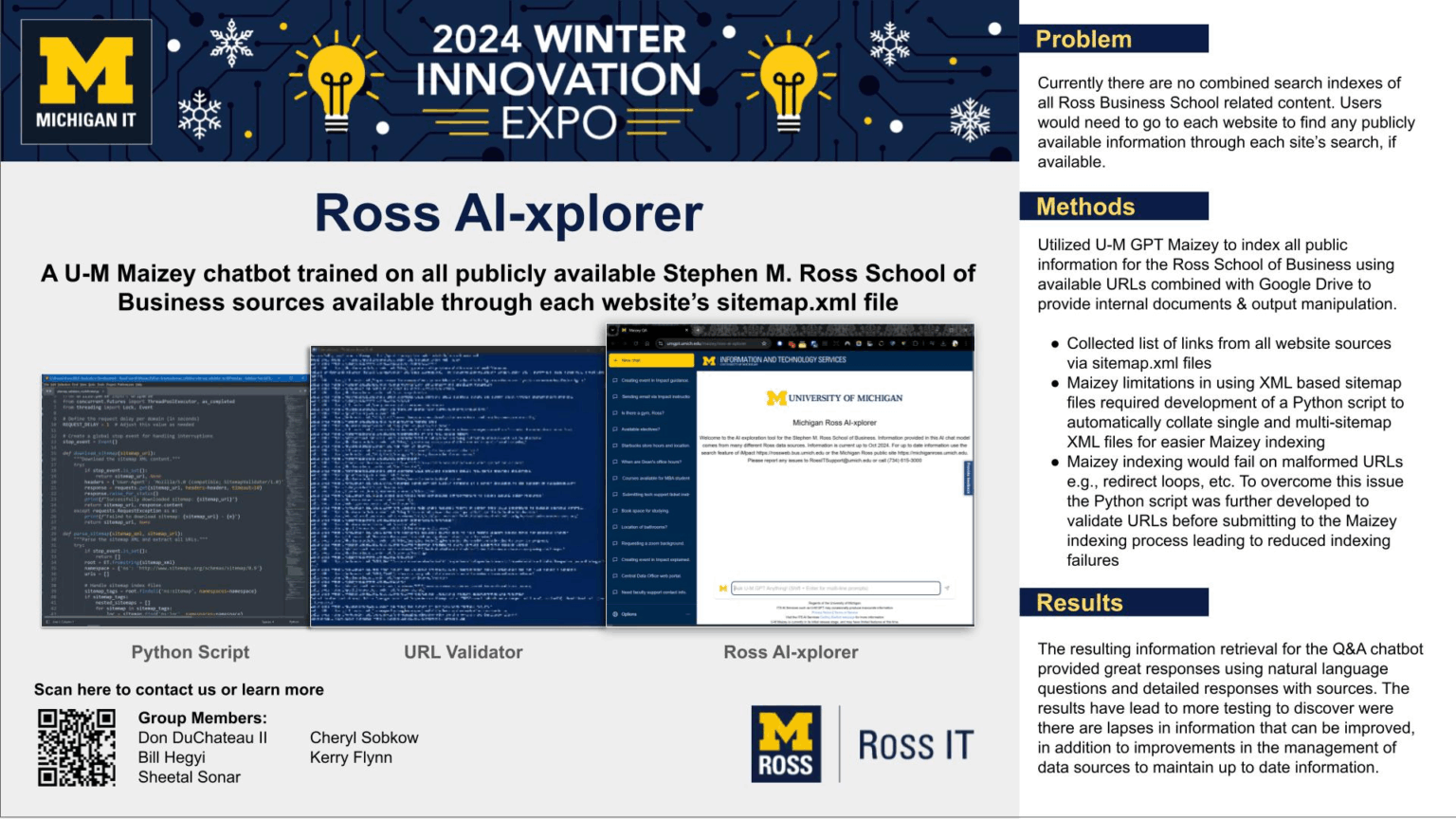 Michigan Ross IT at the University of Michigan Ross School of Business